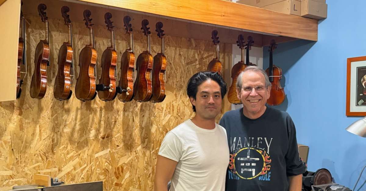 Twin Cities violin maker saves the day for David Byrne's bandleader ...