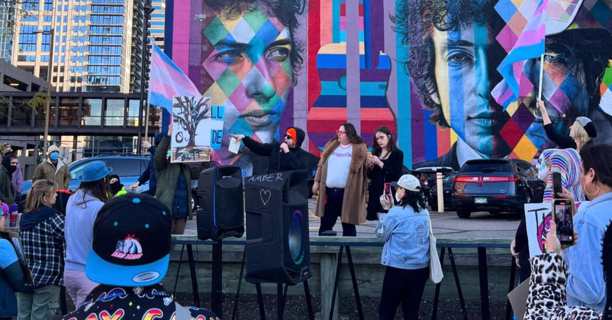 Rally held after transgender women attacked near Minneapolis light rail ...