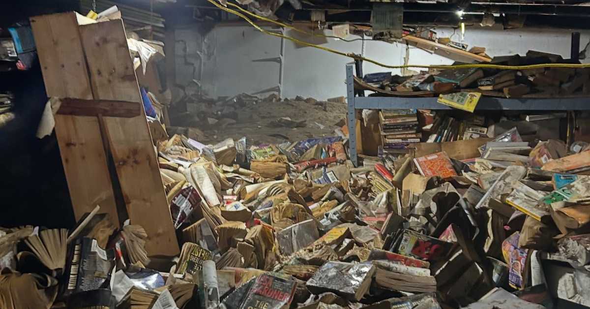 Minneapolis bookstore surveys 'catastrophic' damage caused by burst ...