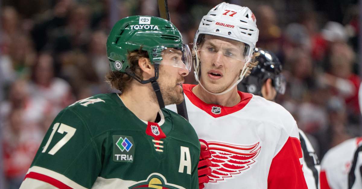 Red Wings get revenge against Wild at Xcel Energy Center - Bring Me The ...
