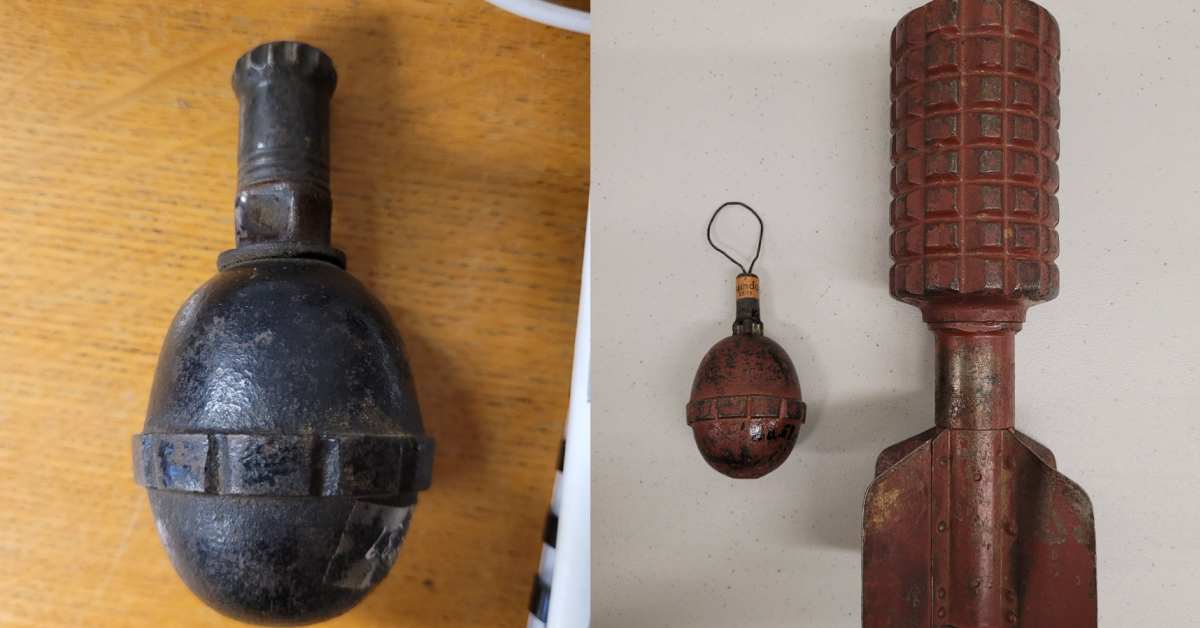Live grenades removed from Freeborn County History Center - Bring Me ...