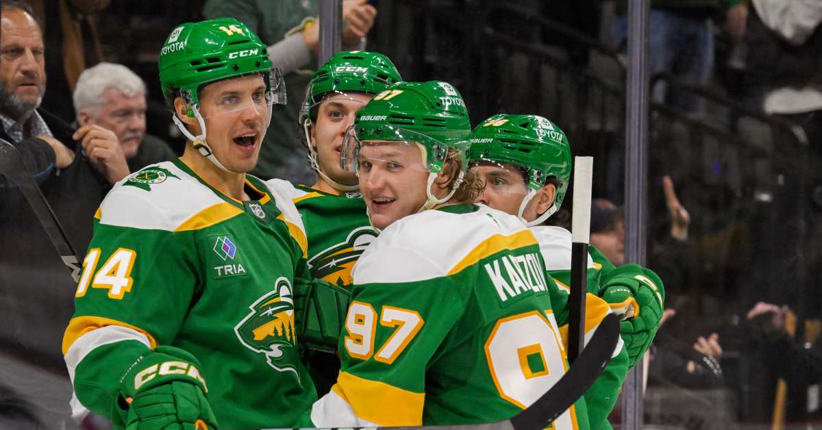 Wild's Kirill Kaprizov, Joel Eriksson Ek return to skating at critical ...