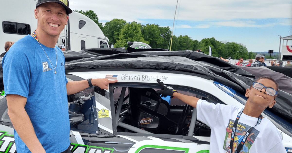 NASCAR driver joins MN boy in reclaiming 'Let's go Brandon' slogan ...