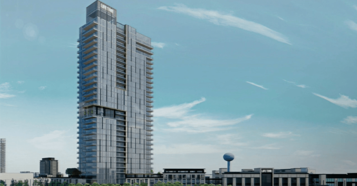 Life Time proposes 'iconic' 32-story luxury apartment building in Edina ...