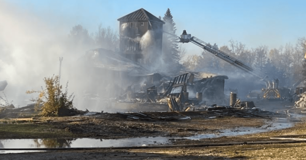 Fire destroys popular Maplelag Resort near Callaway - Bring Me The News