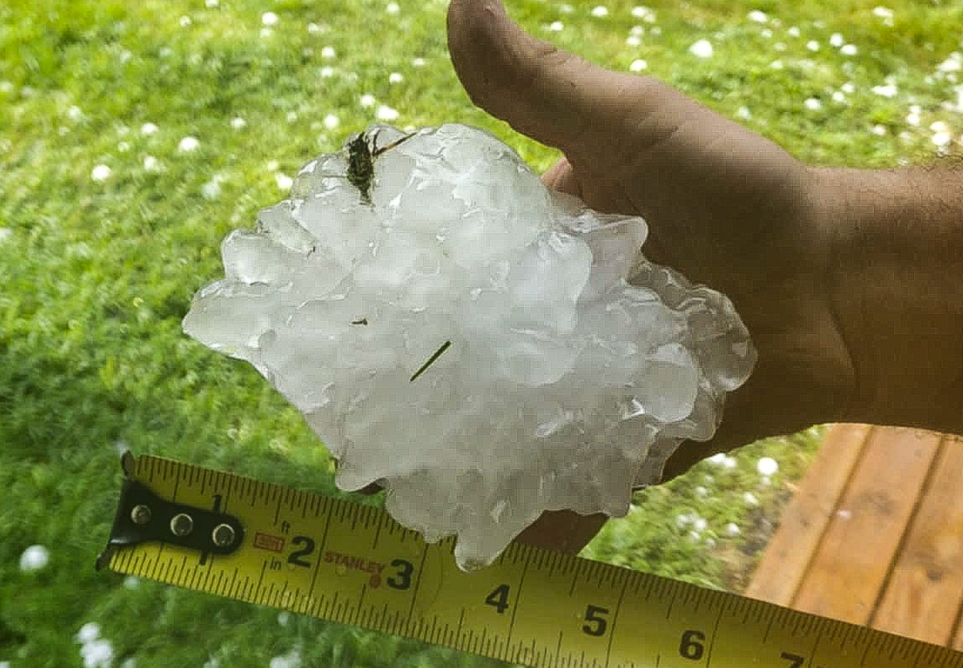 Supersized hailstone nearly breaks Minnesota record - Bring Me The News