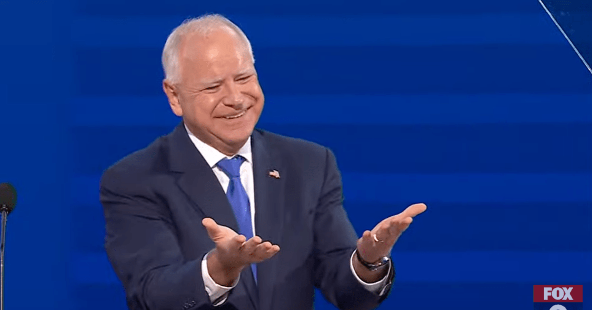 'We're not going back': Gov. Tim Walz steps into the spotlight at the ...