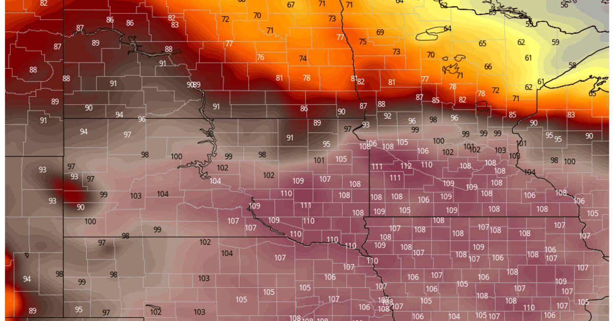 Very rare 100-degree August heat increasingly possible in Minnesota ...