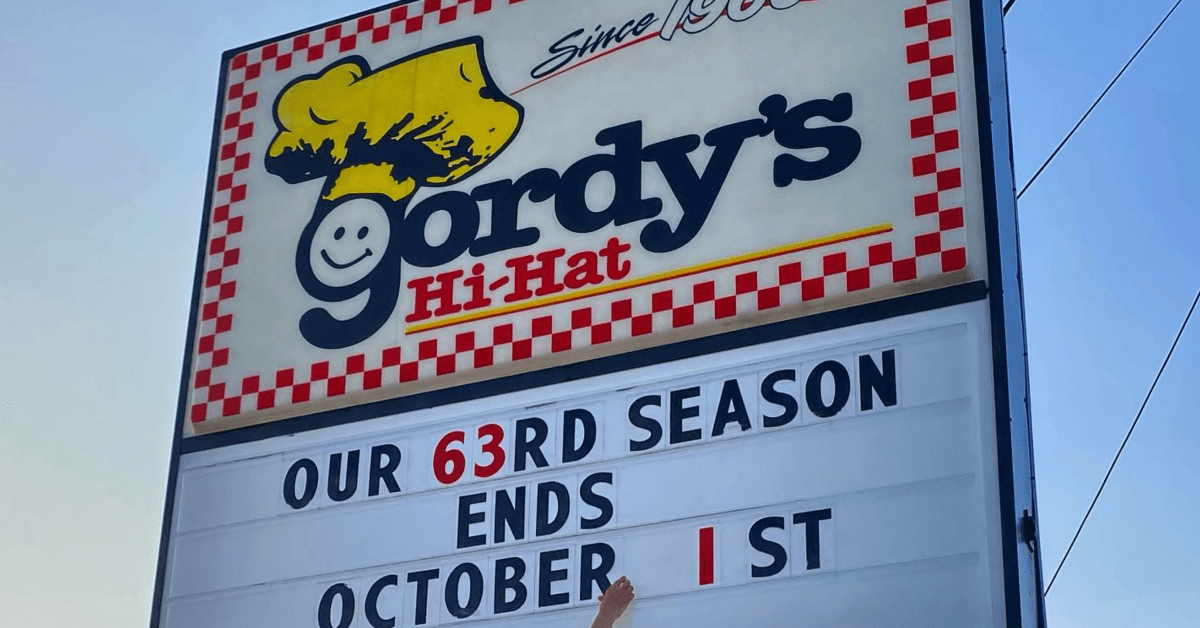 Iconic burger joint Gordy's Hi-Hit closing for the season in October ...
