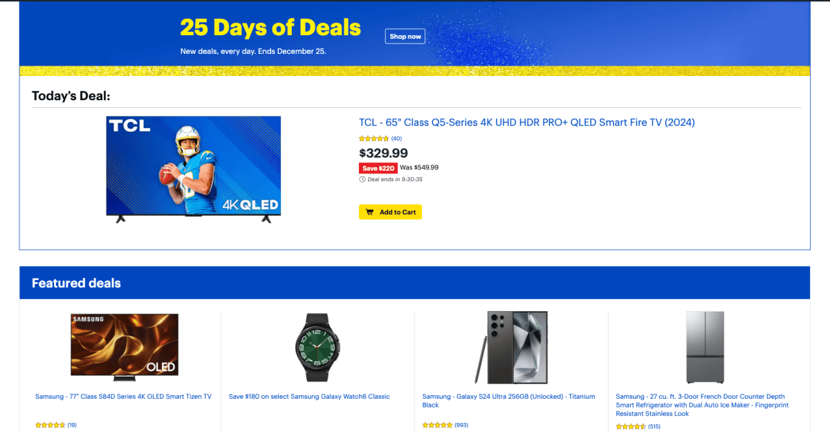 The best deals to shop right now at Best Buy during its 25 Days of ...