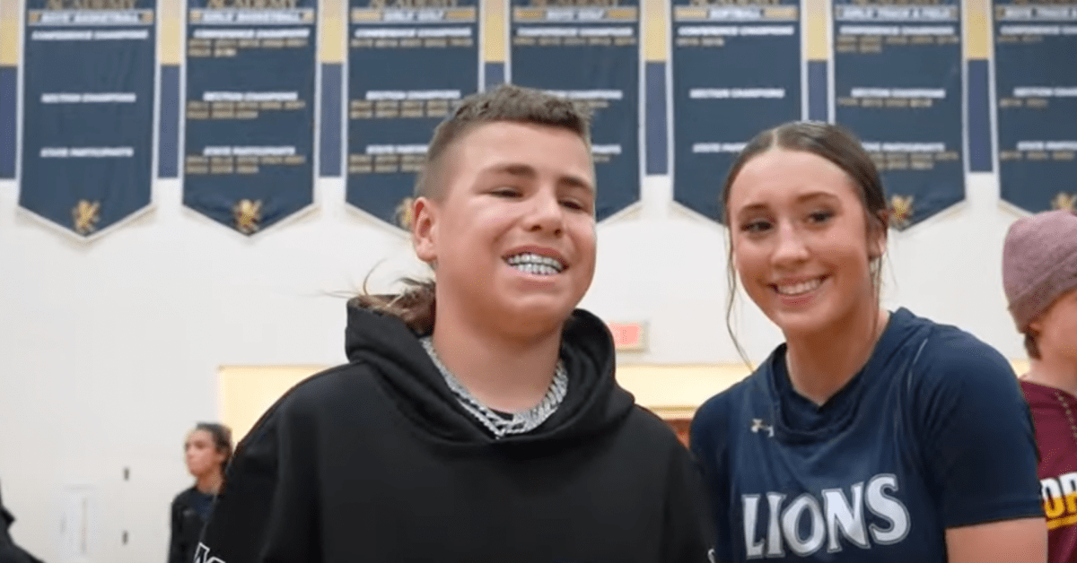 Baby Gronk is a fan of Minnesota high school phenom Maddyn Greenway ...