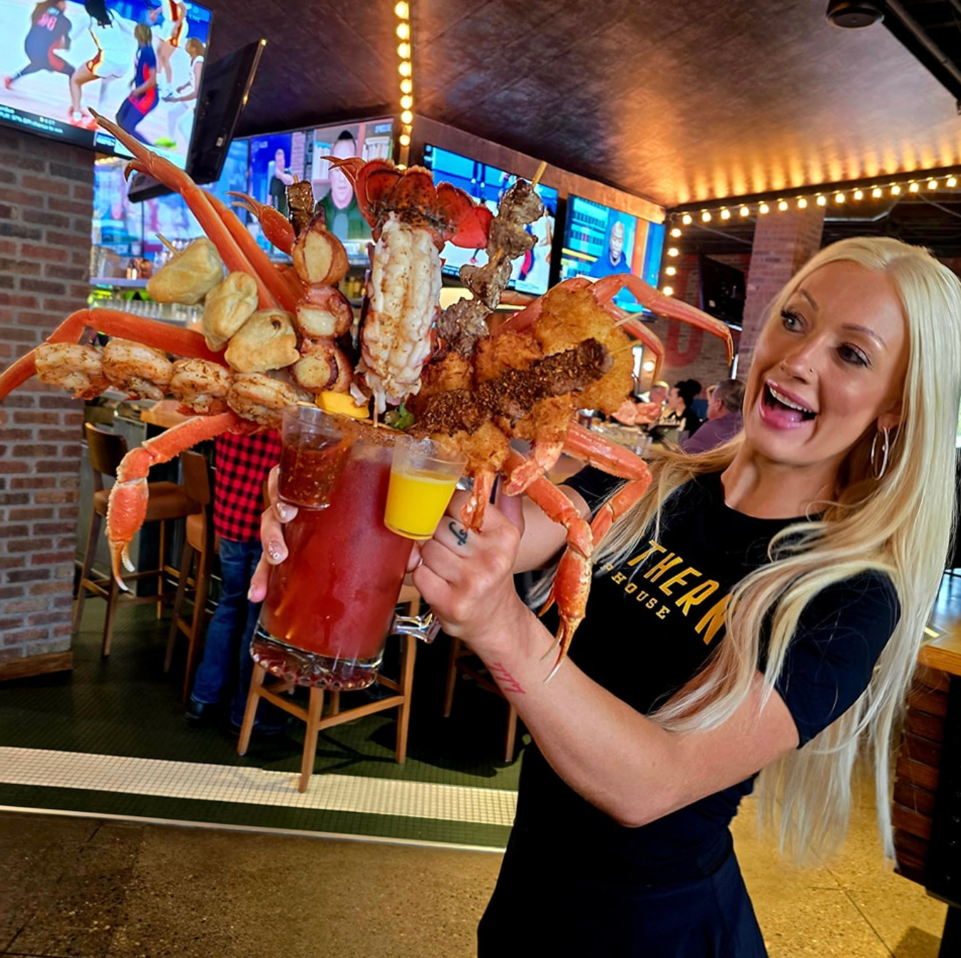 Twin Cities restaurant goes viral for its giant seafood Bloody Mary ...