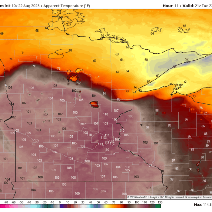 How hot today? Here's what the NWS and the models are predicting ...