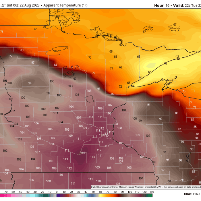 How hot today? Here's what the NWS and the models are predicting ...