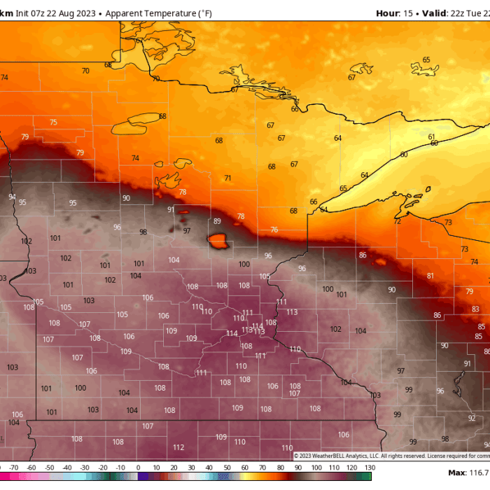How hot today? Here's what the NWS and the models are predicting ...