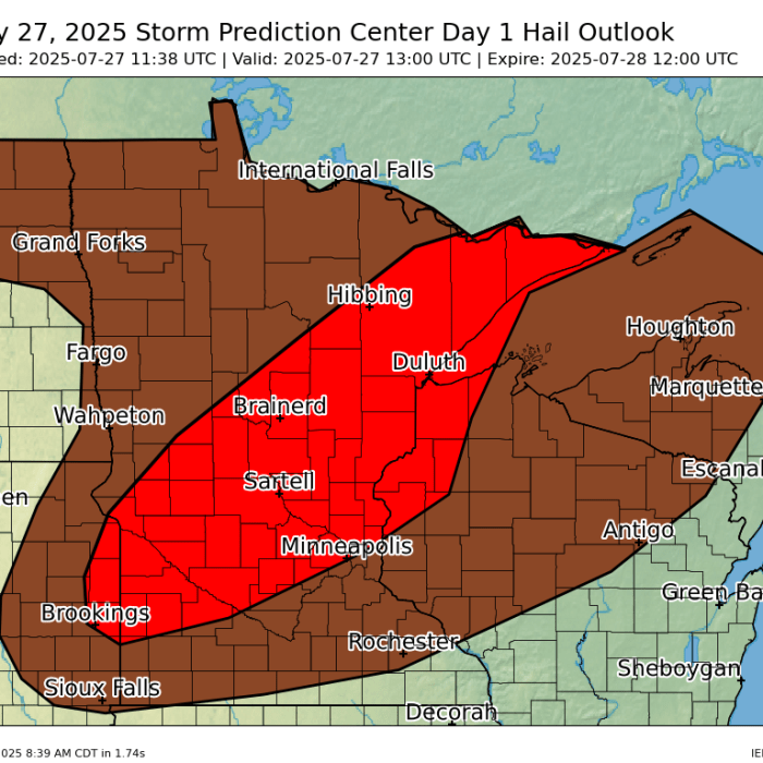 Damaging winds, large hail and tornadoes: Intense storms could hit Twin ...
