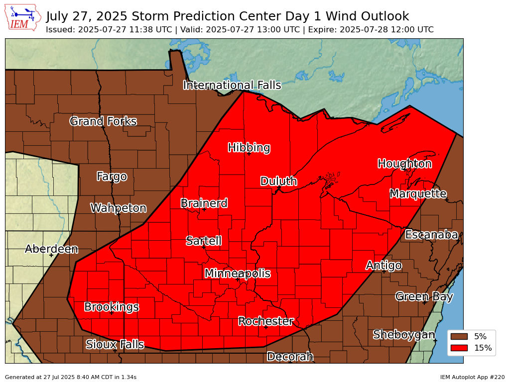 Damaging winds, large hail and tornadoes: Intense storms could hit Twin ...