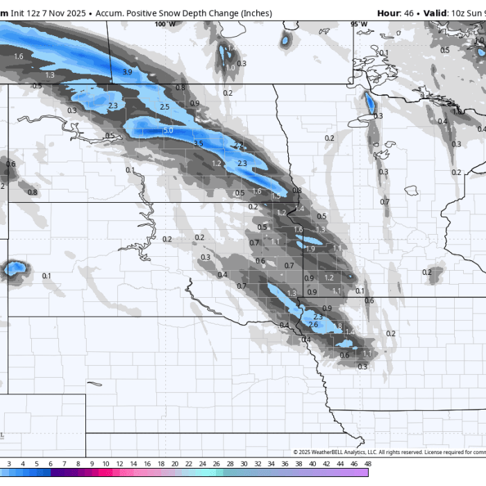 When and where will snow be falling — and possibly accumulating — in ...