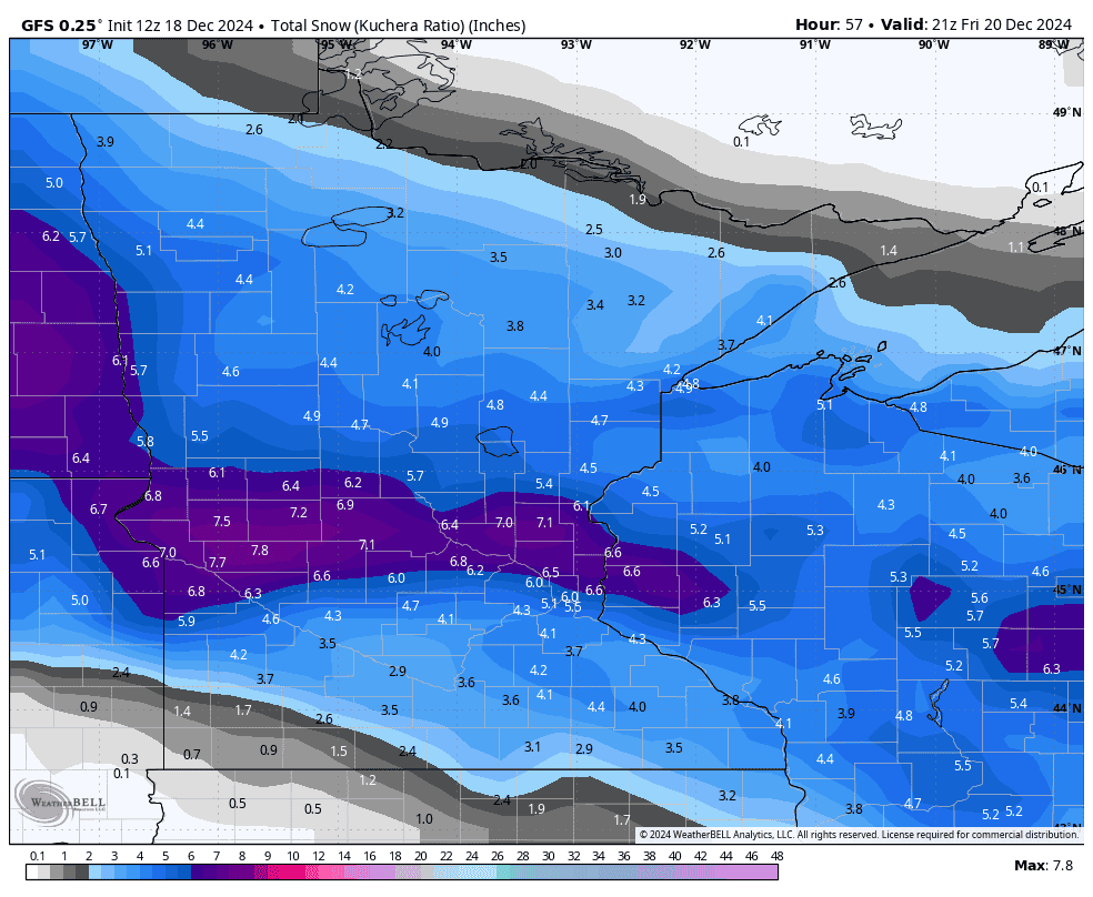 Winter storm warning for Twin Cities: 7 inches possible - Bring Me The News