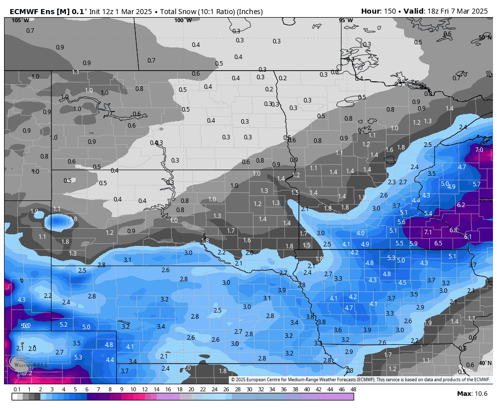 Be skeptical, but powerful March storm could bring heavy snow to ...