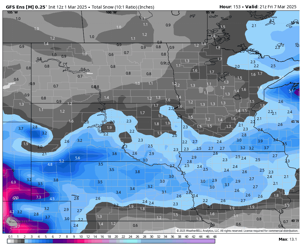 Be skeptical, but powerful March storm could bring heavy snow to ...