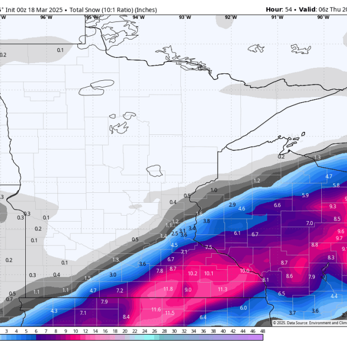 Blizzard warning in Minnesota: Up to a foot of snow, whiteout conditions - Bring Me The News