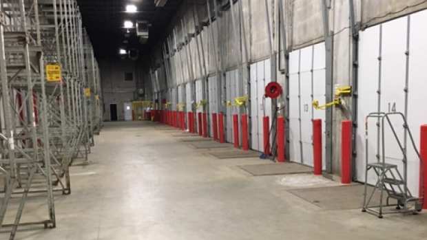 Warehouse for body storage during COVID-19 pandemic is located in St ...