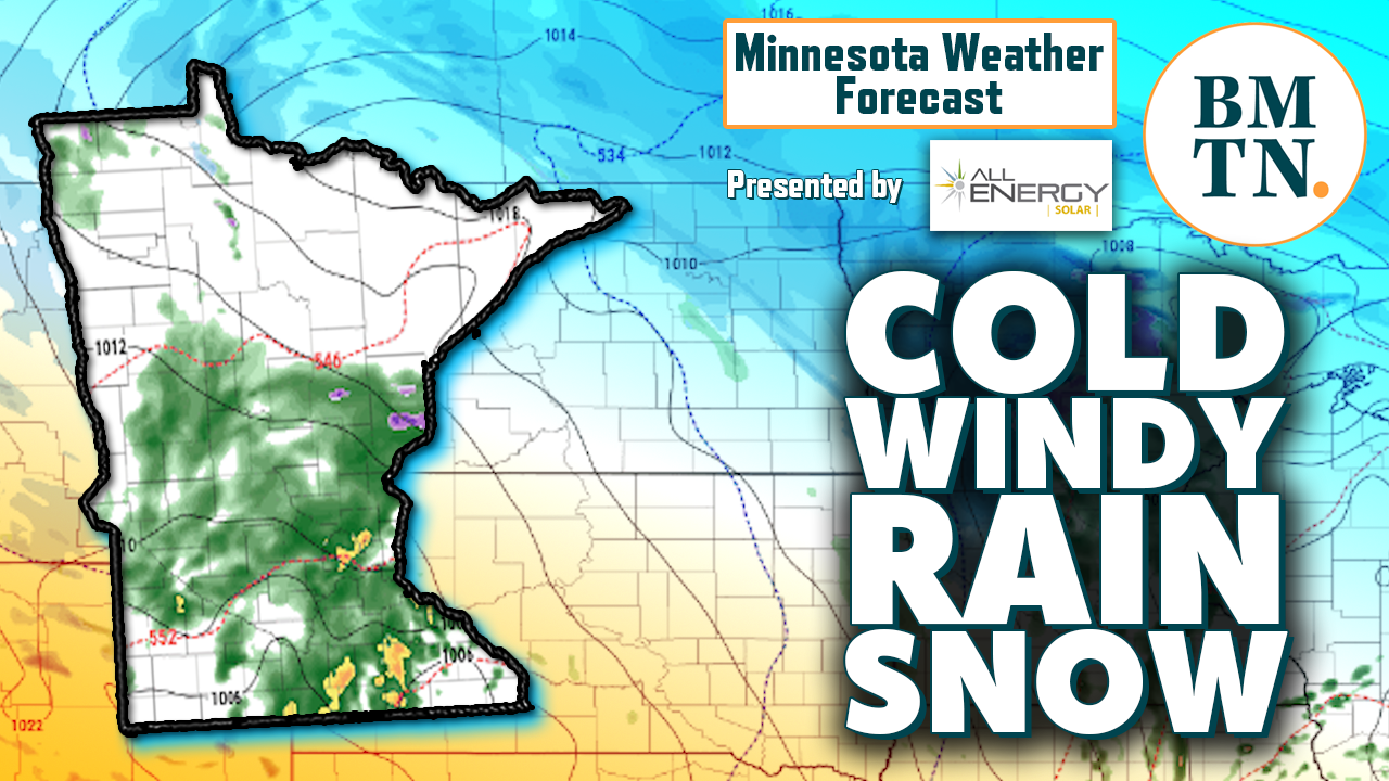 Minnesota weather: Strong storm threatens MN with snow, rain - Bring Me ...
