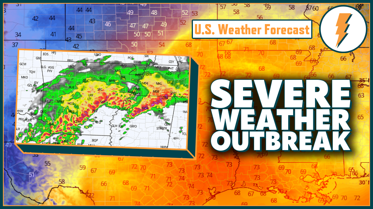Midweek severe weather risk for Central U.S. - Bring Me The News