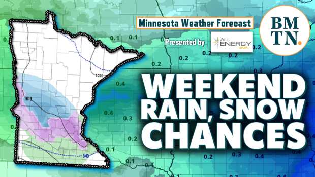 Minnesota weather forecast: Where to expect rain or snow this weekend ...