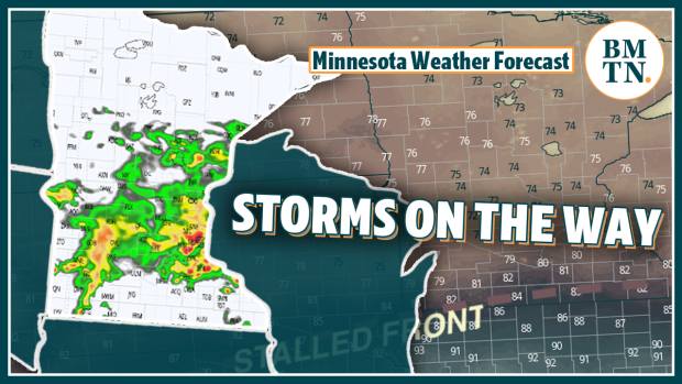 Where will the heaviest rain totals wind up in Minnesota and Wisconsin ...