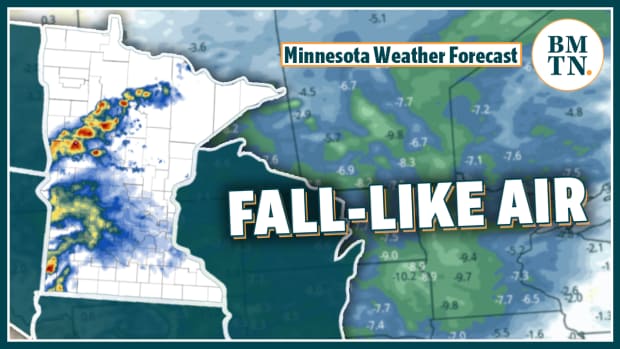 Significant cold front brings storms, big temp drop to Minnesota ...
