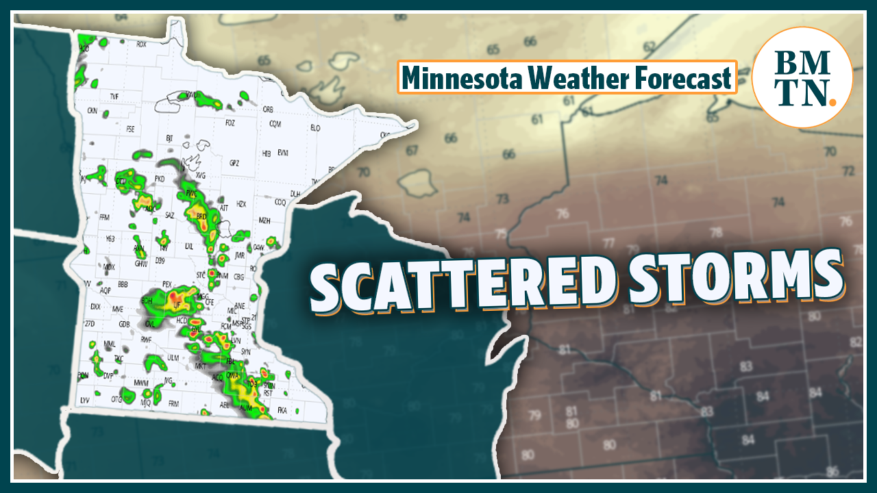 Tracking storms and a steamy Minnesota weekend ahead - Bring Me The News