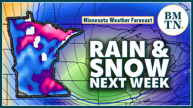 Signs of wintry weather arriving in Minnesota next week - Bring Me The News