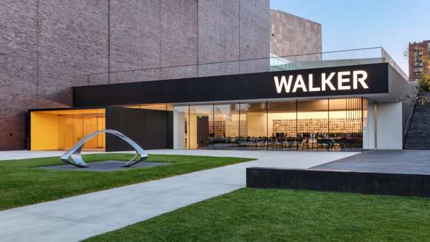 Four children review the Walker Art Center's new exhibit for kids ...