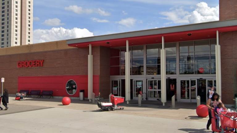 Small group protesting COVID measures enter Midway Target maskless ...