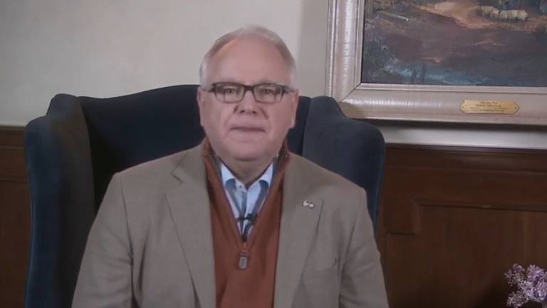 In CNN interview, Walz says 'we're really nervous' about COVID-19 ...