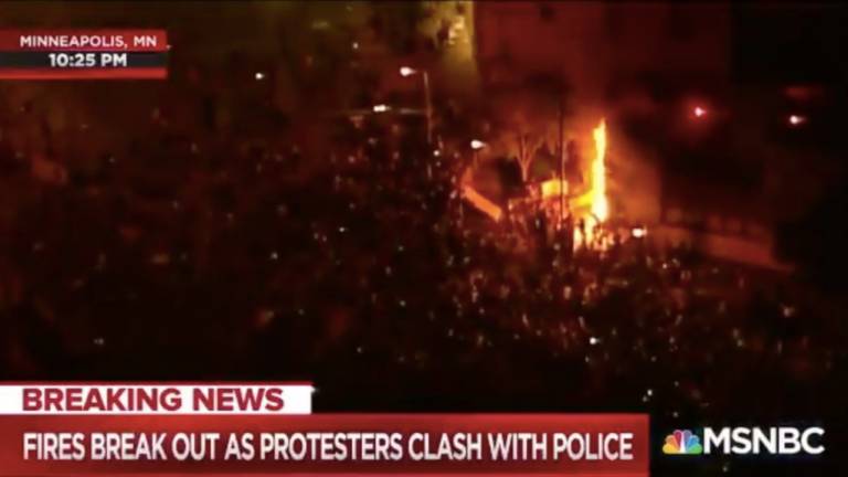 Minneapolis Police 3rd Precinct on Lake Street overrun, set on fire ...