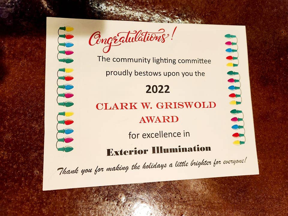 Anonymous Waconia family hands out 'Clark W. Griswold Exterior ...
