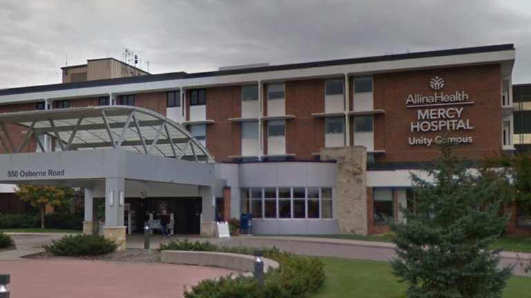 Man injured in shooting that sparked alert outside Fridley's Mercy ...