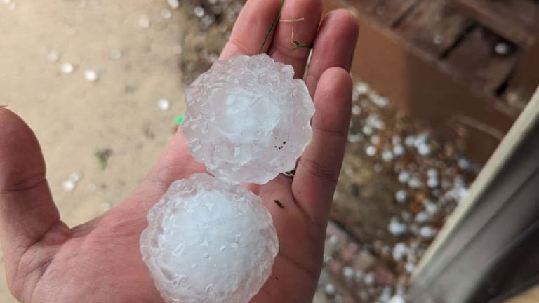 Massive hail slams small Minnesota town during Thursday storm - Bring Me The News