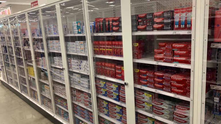 Target places toothbrushes, toothpaste behind security glass at ...