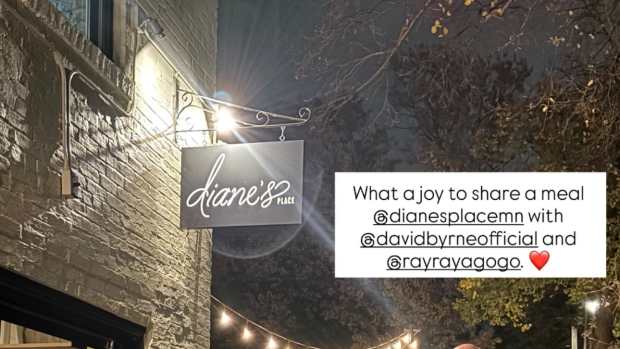 David Byrne dines at Minneapolis' hottest restaurant ahead of Orpheum ...