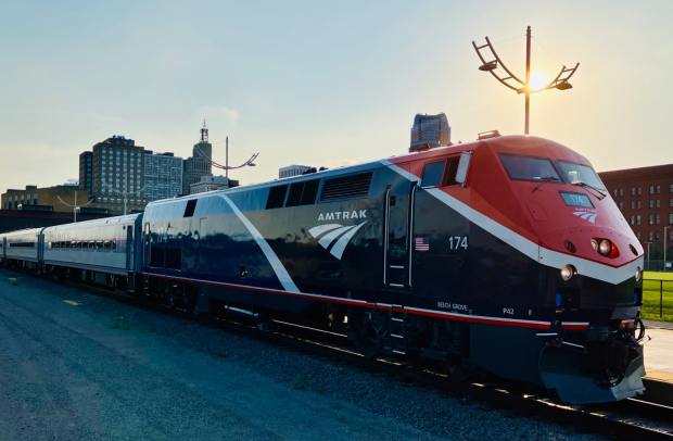 New Amtrak services Borealis departs on first trip from St. Paul to ...