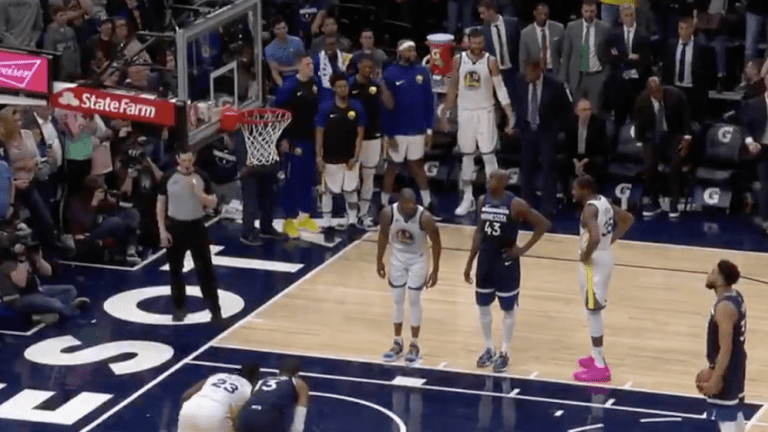 Wolves beat Warriors after insane ending at Target Center - Bring Me ...