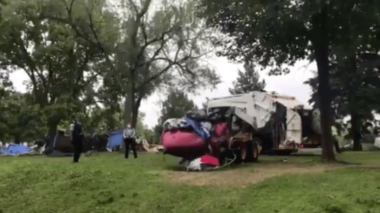 Minneapolis' Powderhorn Park homeless encampment cleared - Bring Me The ...