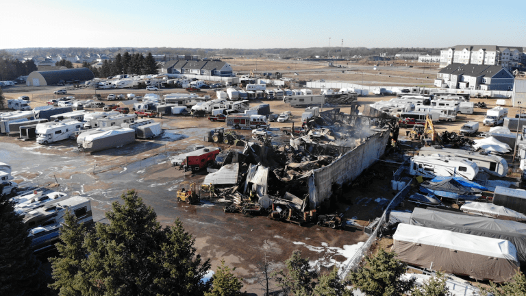 1 person found dead inside Maple Grove business that burned down ...