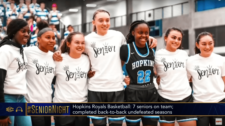 Hopkins girls' basketball team put in the spotlight by ESPN's Scott Van ...