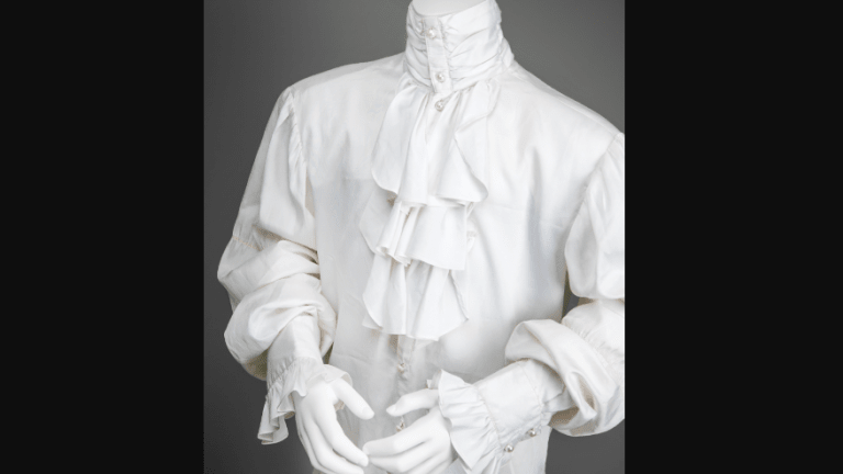 One of Prince's iconic ruffled shirts sells at auction for over $33,000 ...