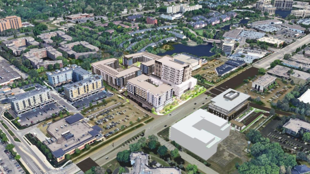 Renderings detail major redevelopment planned for Edina's France Avenue ...